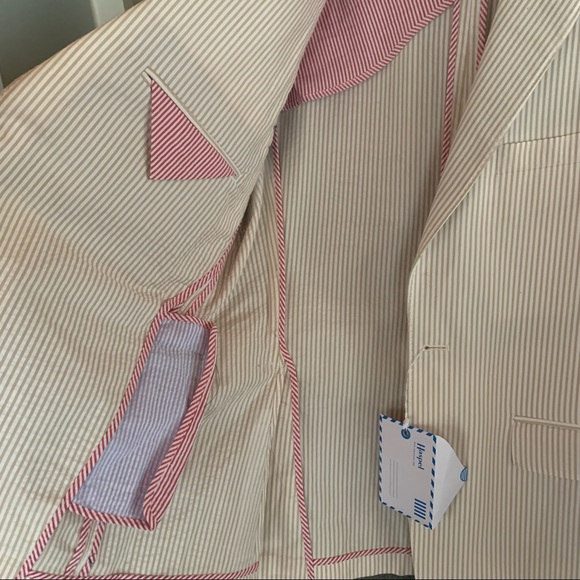 Haspel | Suits & Blazers | Haspel Seersucker Sport Coat 4 R | Poshmark